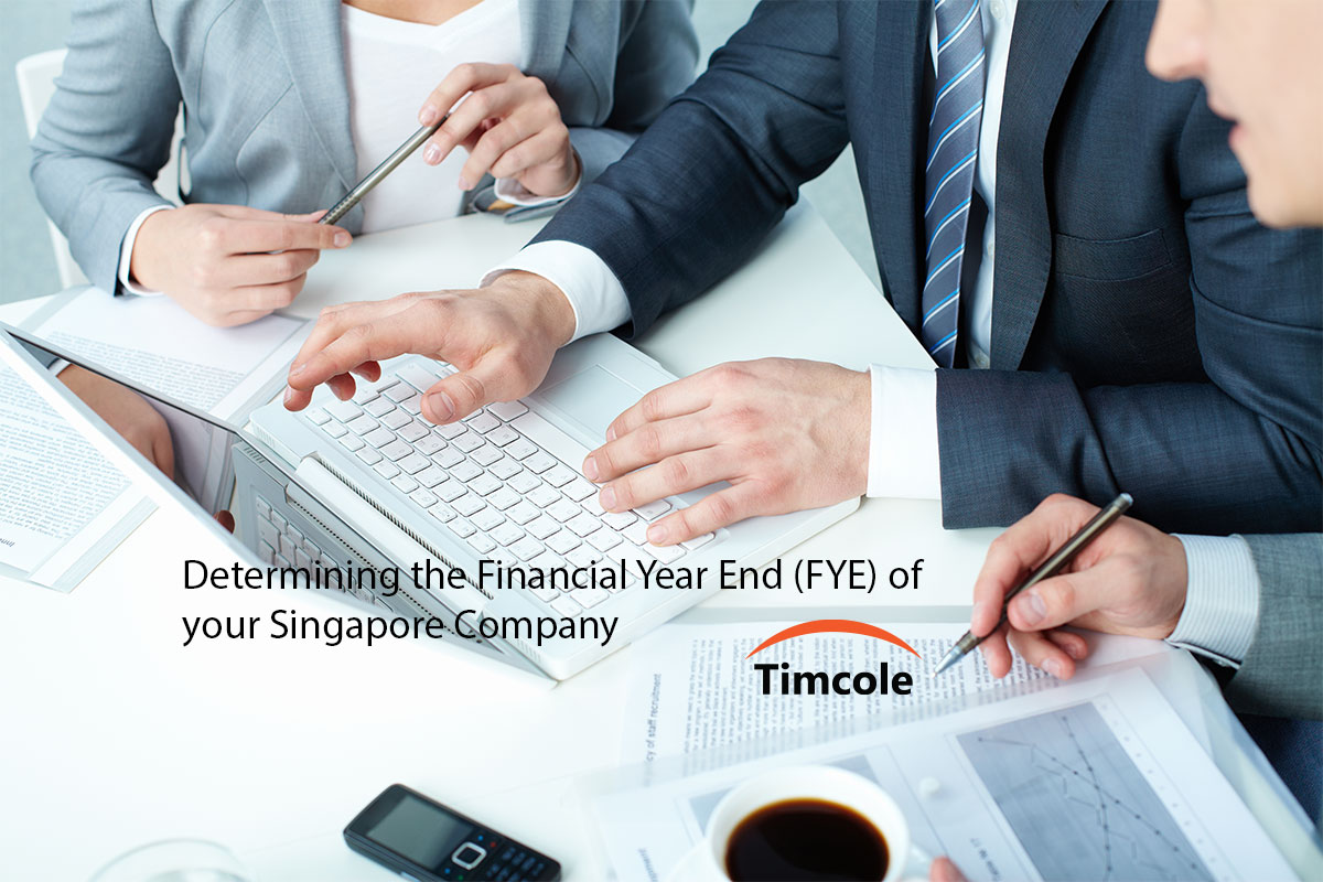 Determining the Financial Year End (FYE) of your Singapore Company